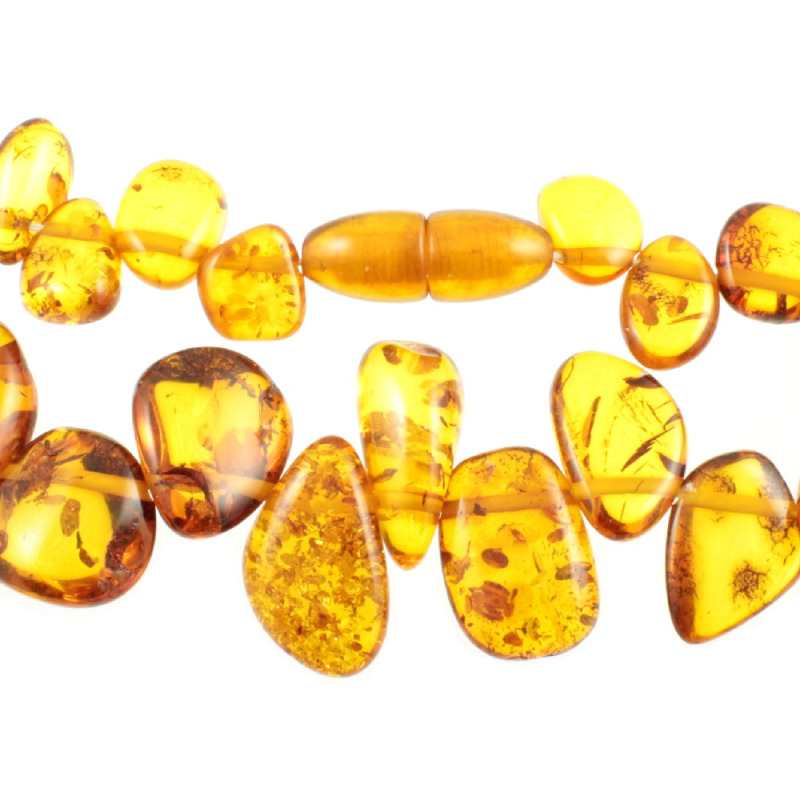Vintage Baltic Nugget Amber Necklace