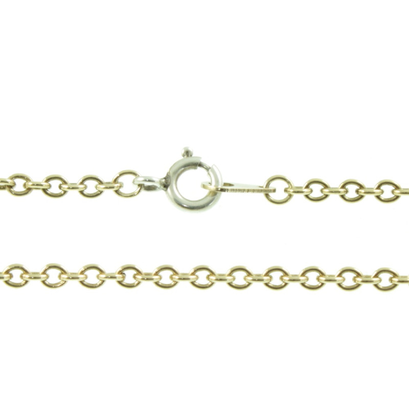 9ct Gold Trace Link Chain - Carus Jewellery